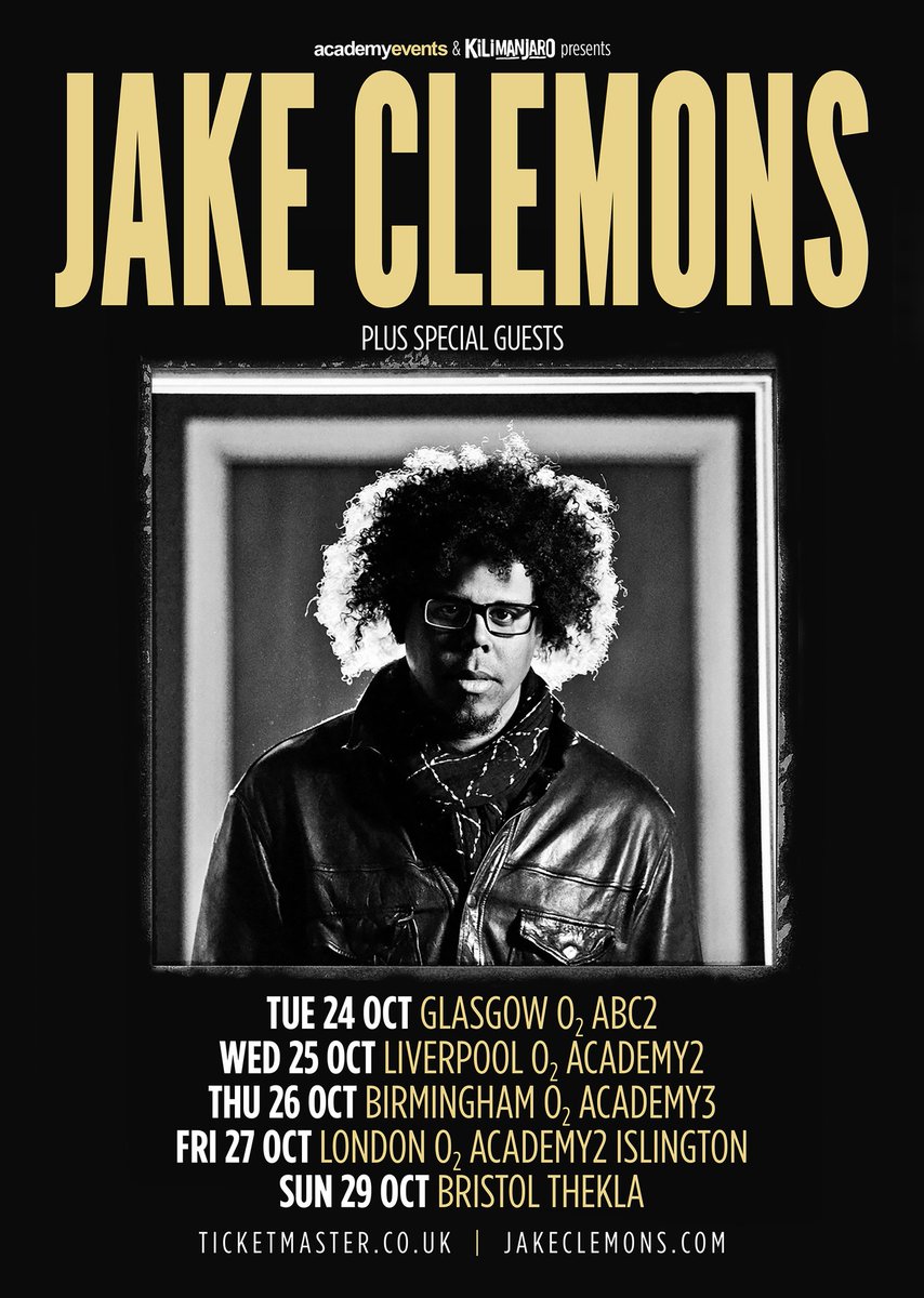 jake clemons - Latest Music News + Gig Tickets From Get To The Front ...